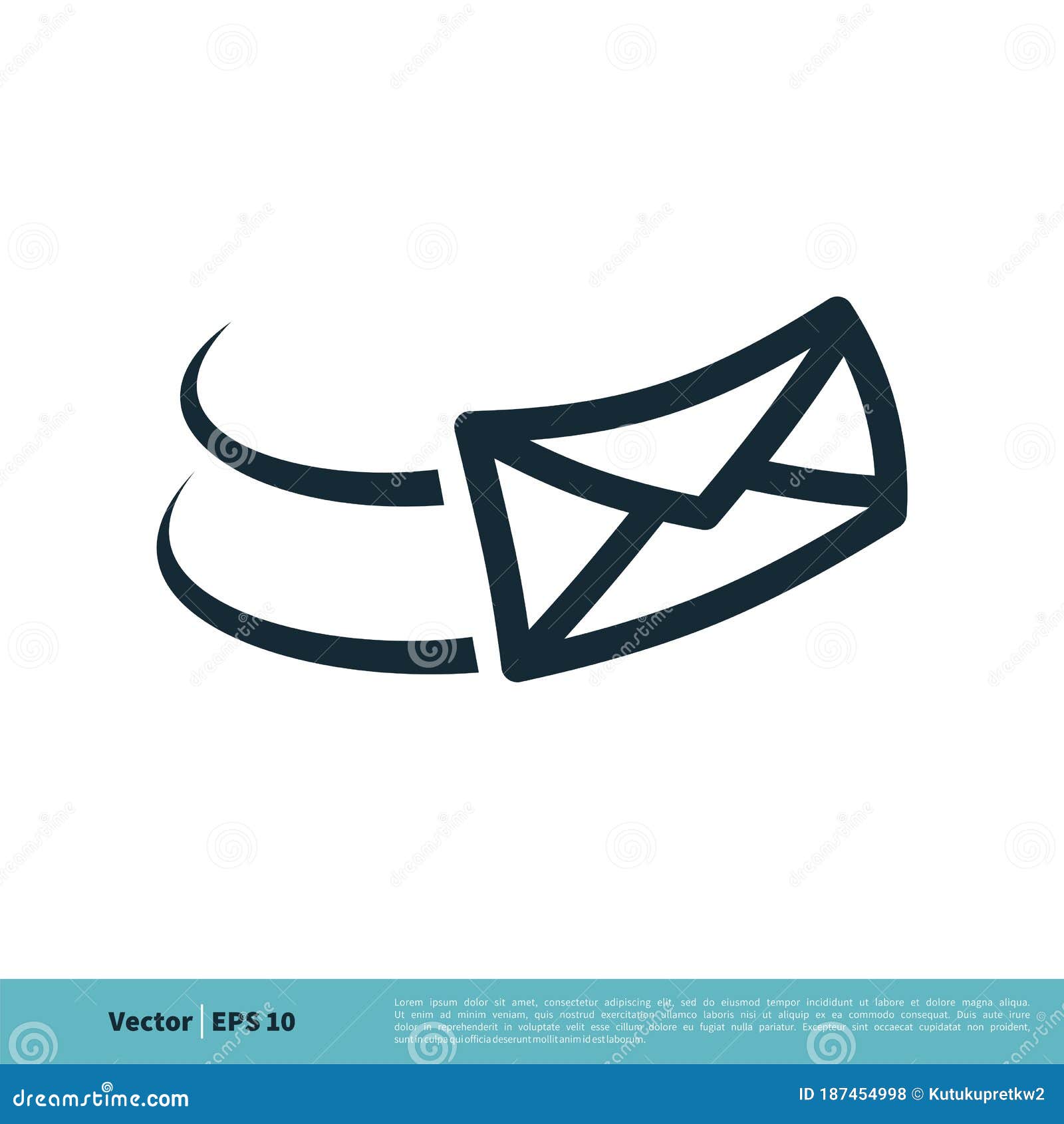 Mail / Letter Icon Vector Logo Template Illustration Design. Vector EPS ...