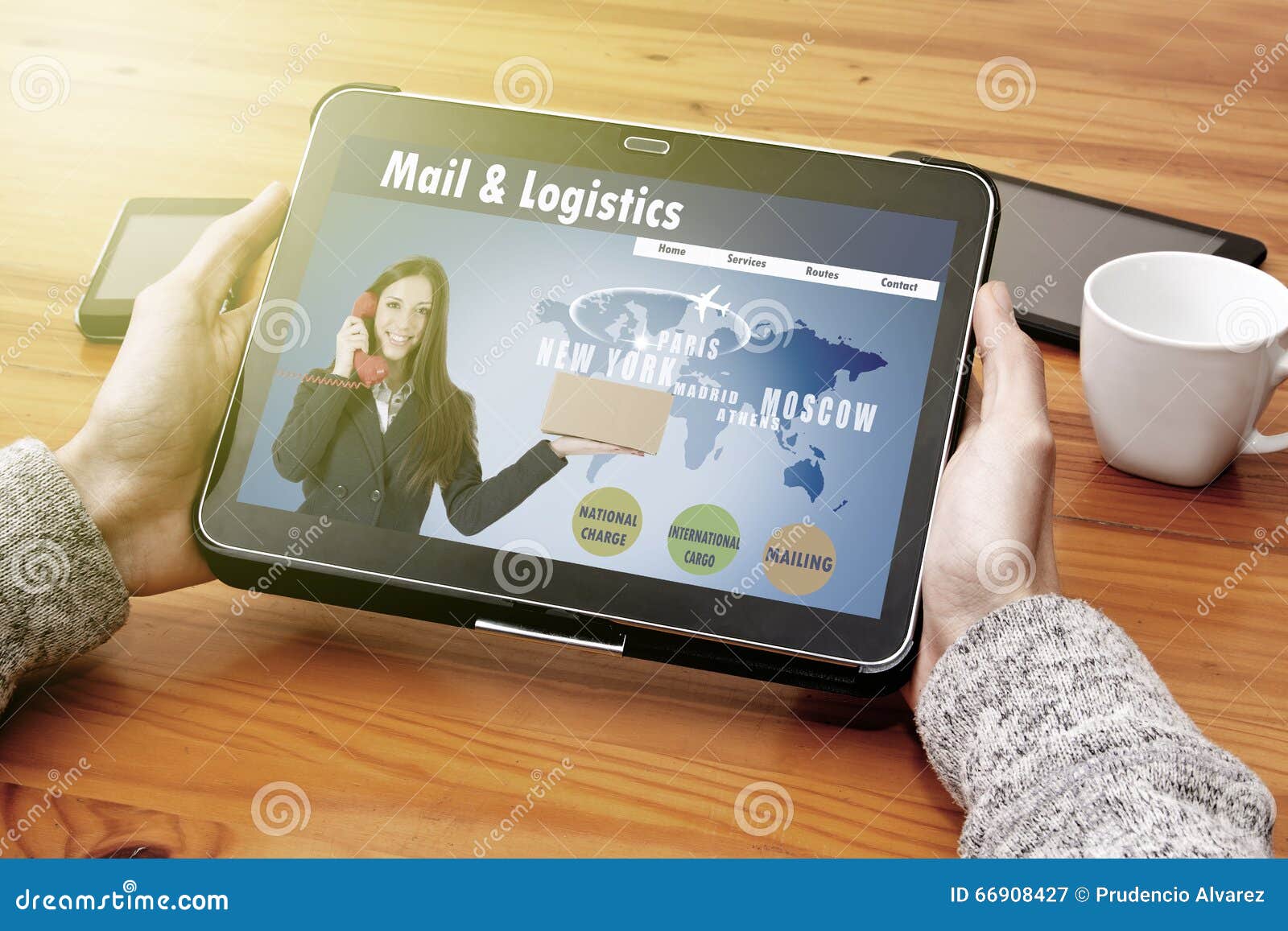 Mail and logistics stock image. Image of courier, parcel - 66908427
