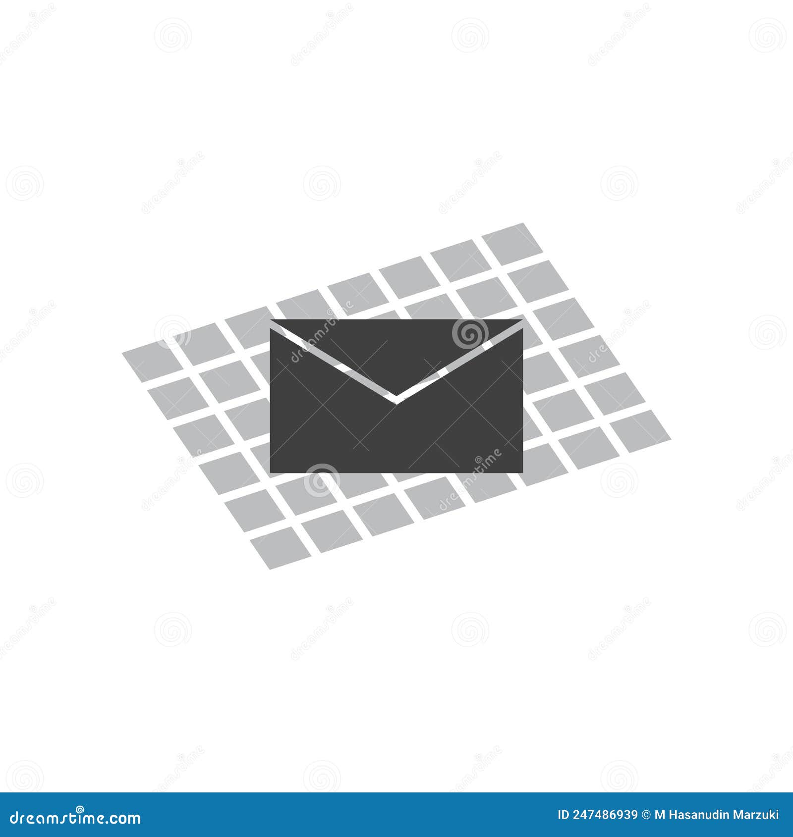 Mail logo vector stock vector. Illustration of logo - 247486939