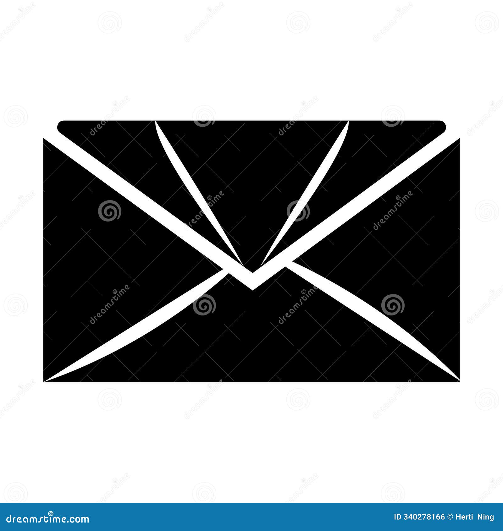Mail logo vector stock illustration. Illustration of address - 340278166