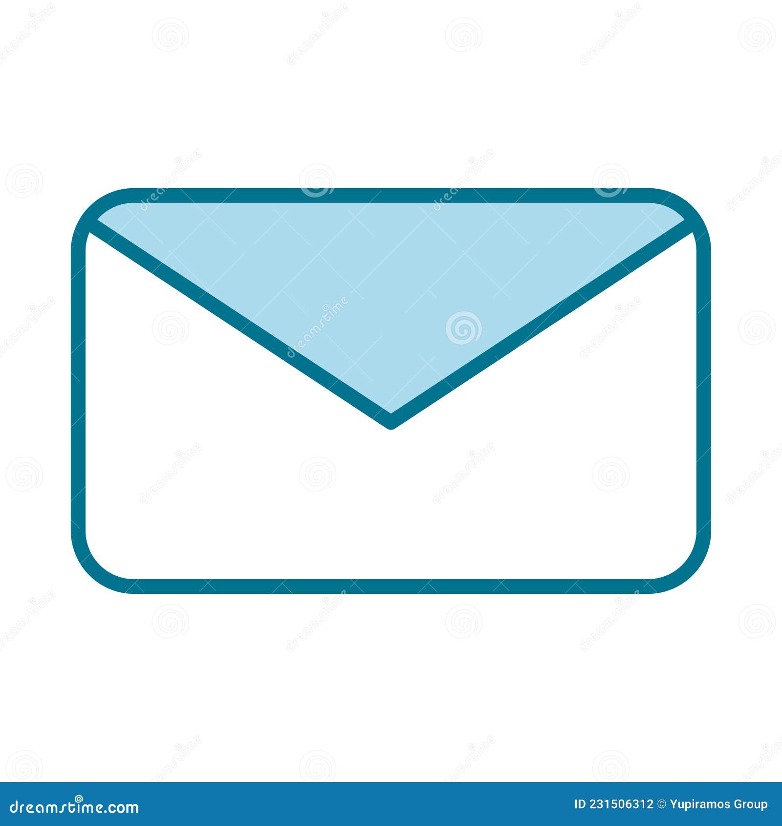 Mail message courier stock vector. Illustration of vector - 231506312