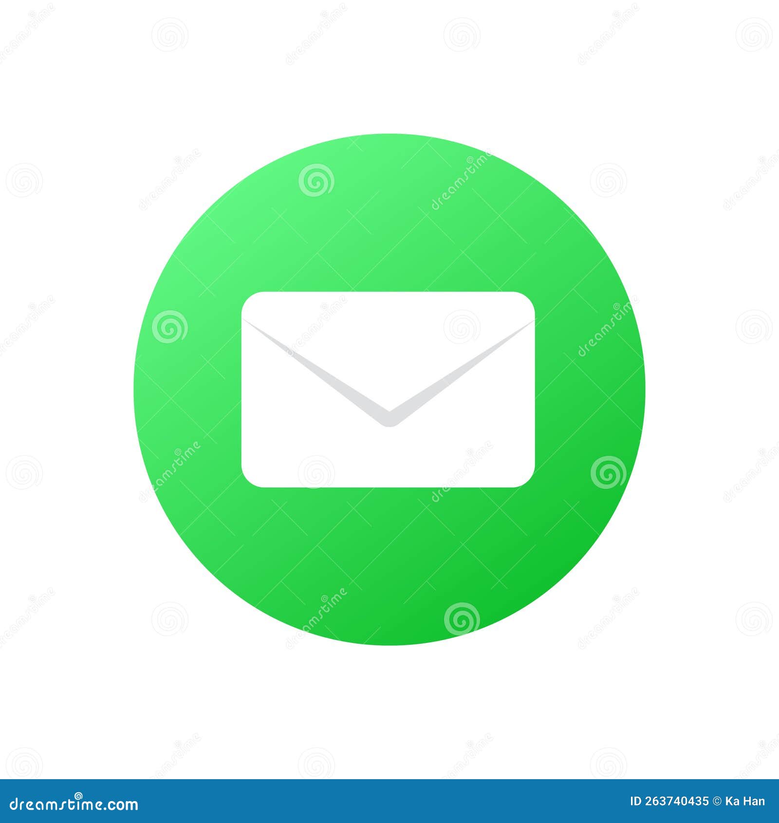 Mail Message Envelope Icon Vector For Web Or Mobile App Stock Vector