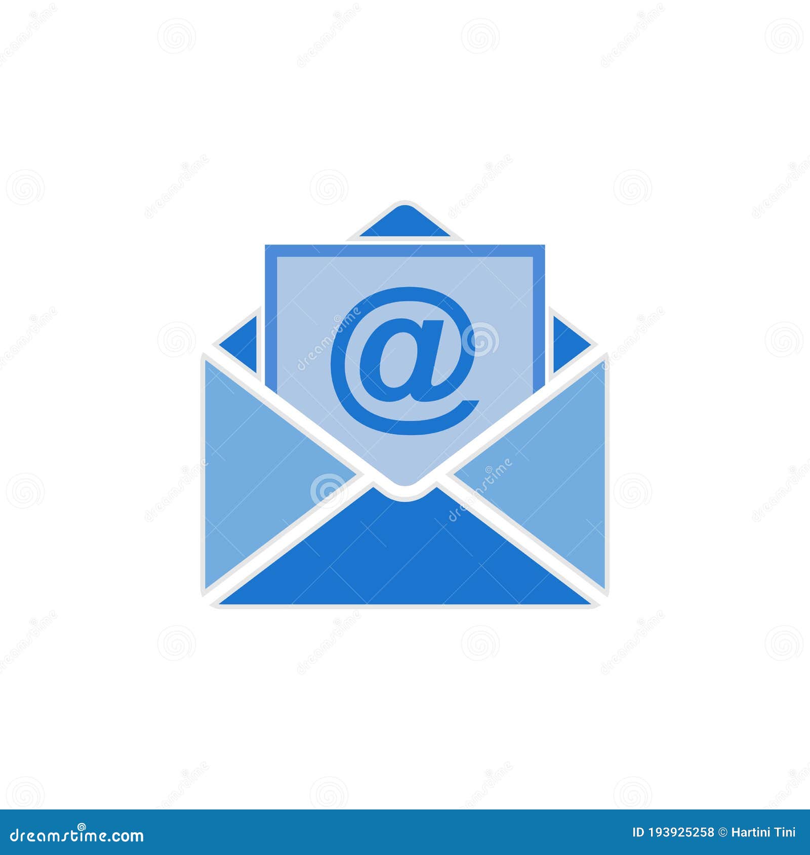 Mail Message Icon Set Vector Sign Symbol Stock Vector - Illustration of ...