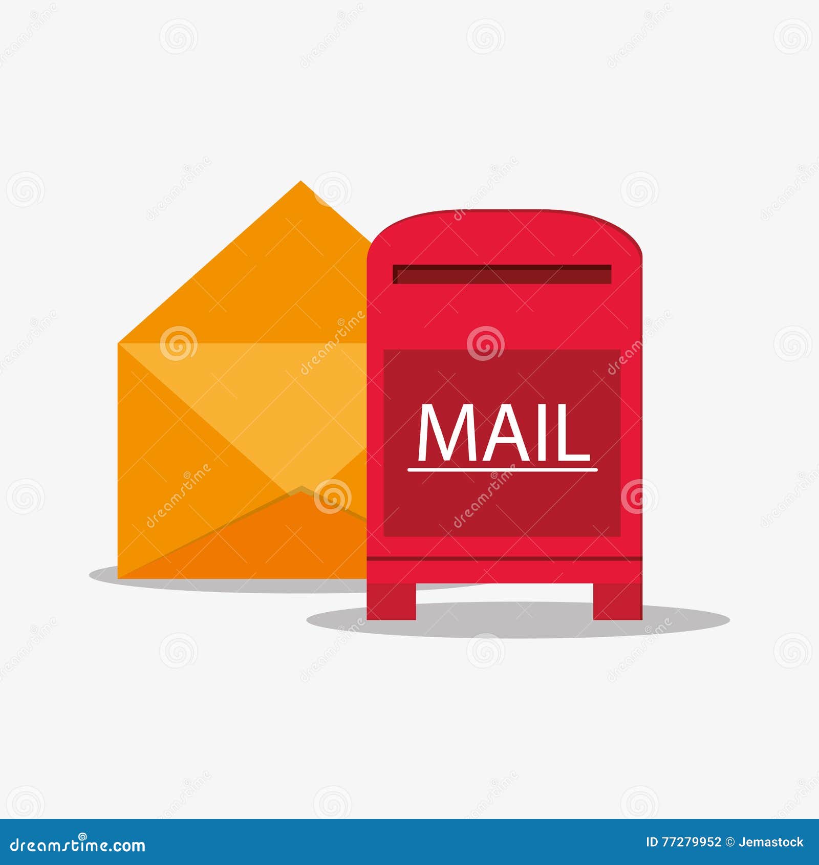 Mail Messaging Related Icons Stock Vector - Illustration of button ...
