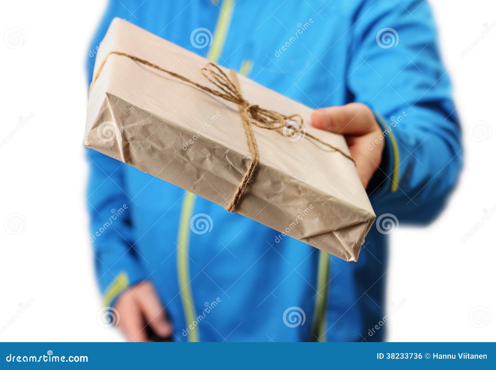 Mail package delivery stock photo. Image of postman, worker - 38233736