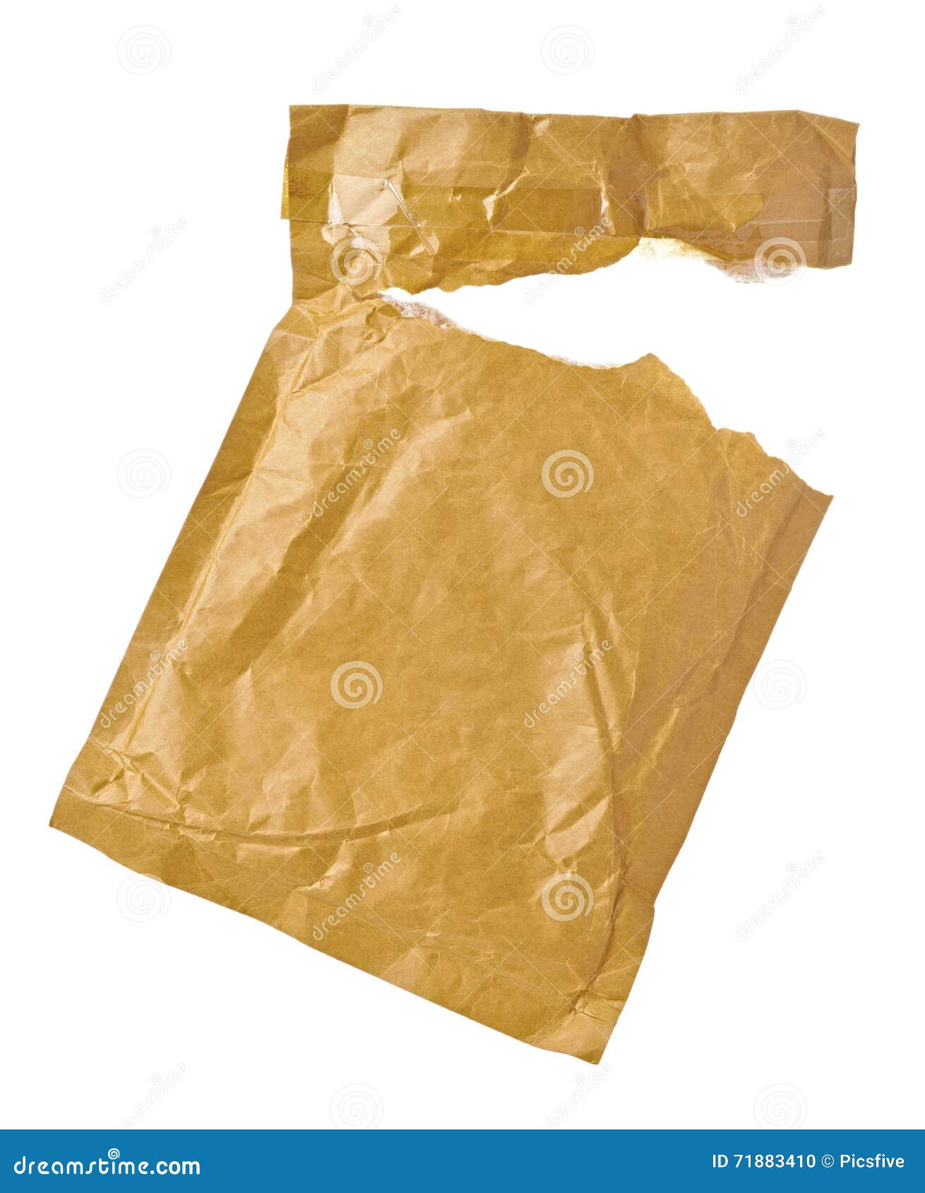 Mail Package Envelope Box Used Open Postal Stock Photo - Image of ...