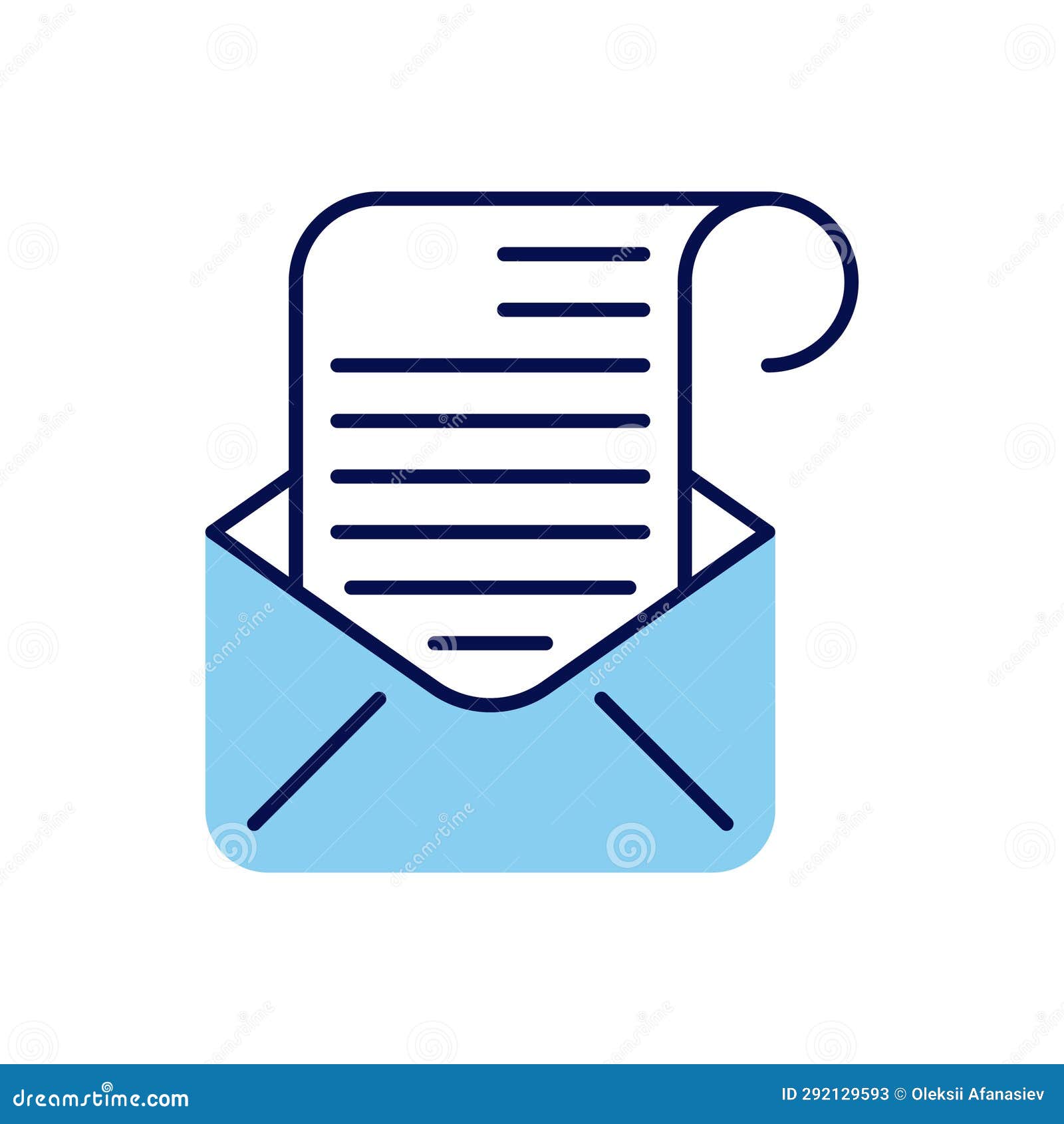 Mail related vector icon stock illustration. Illustration of ...