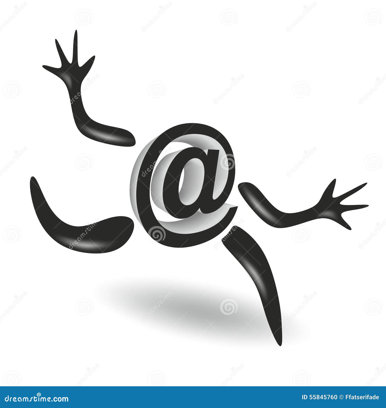 Mail stock illustration. Illustration of sign, symbol - 55845760