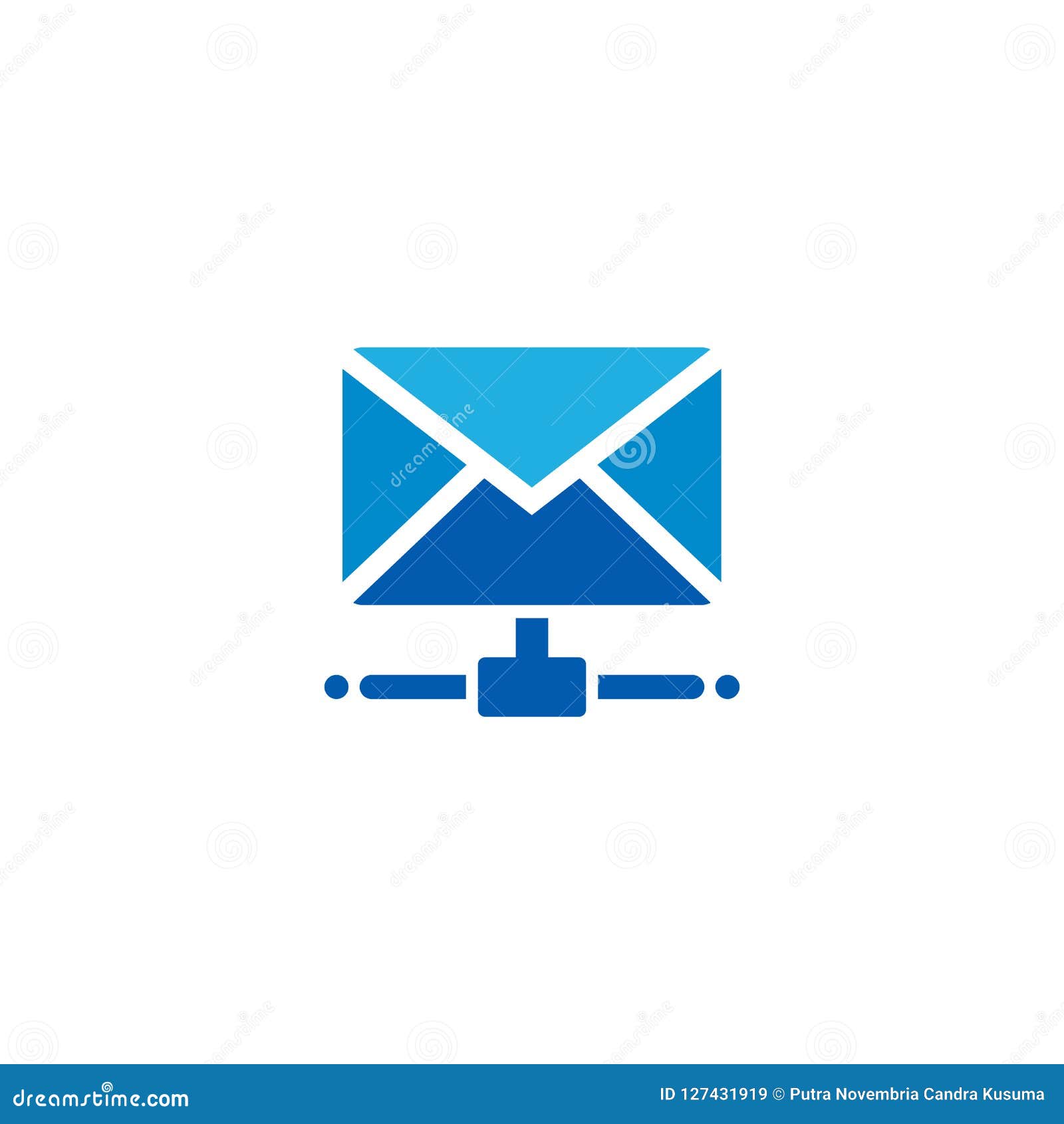 Mail Server Logo Icon Design Ilustración del Vector - Ilustración de ...