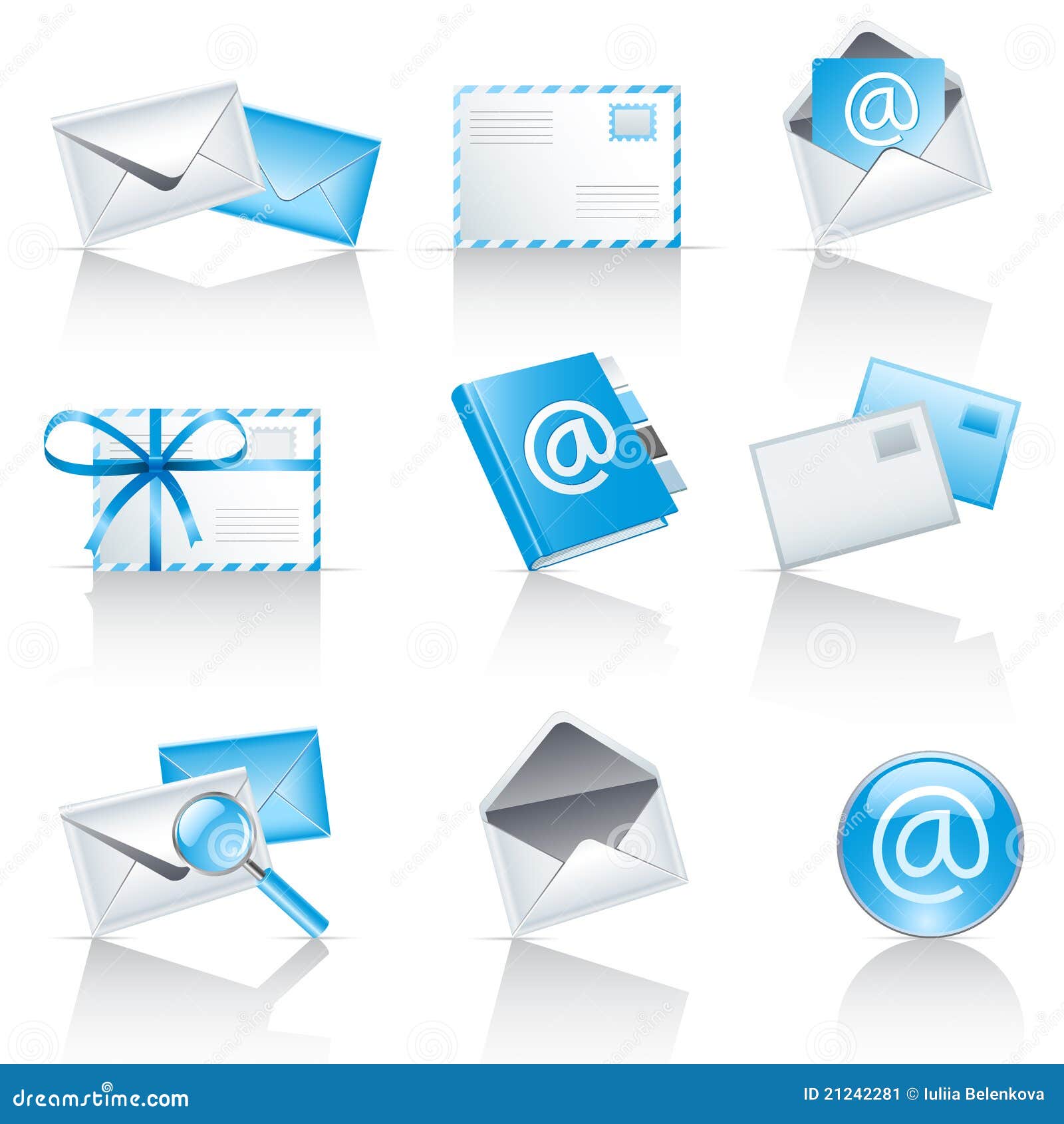 Mail service icons stock vector. Illustration of stamp - 21242281