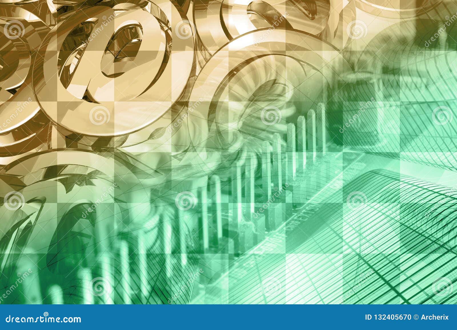 Mail signs and buildings stock illustration. Illustration of electronic ...