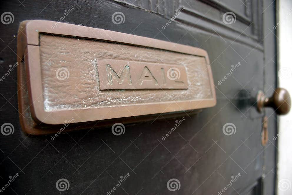 Mail Slot stock image. Image of closed, colour, letter - 3553819