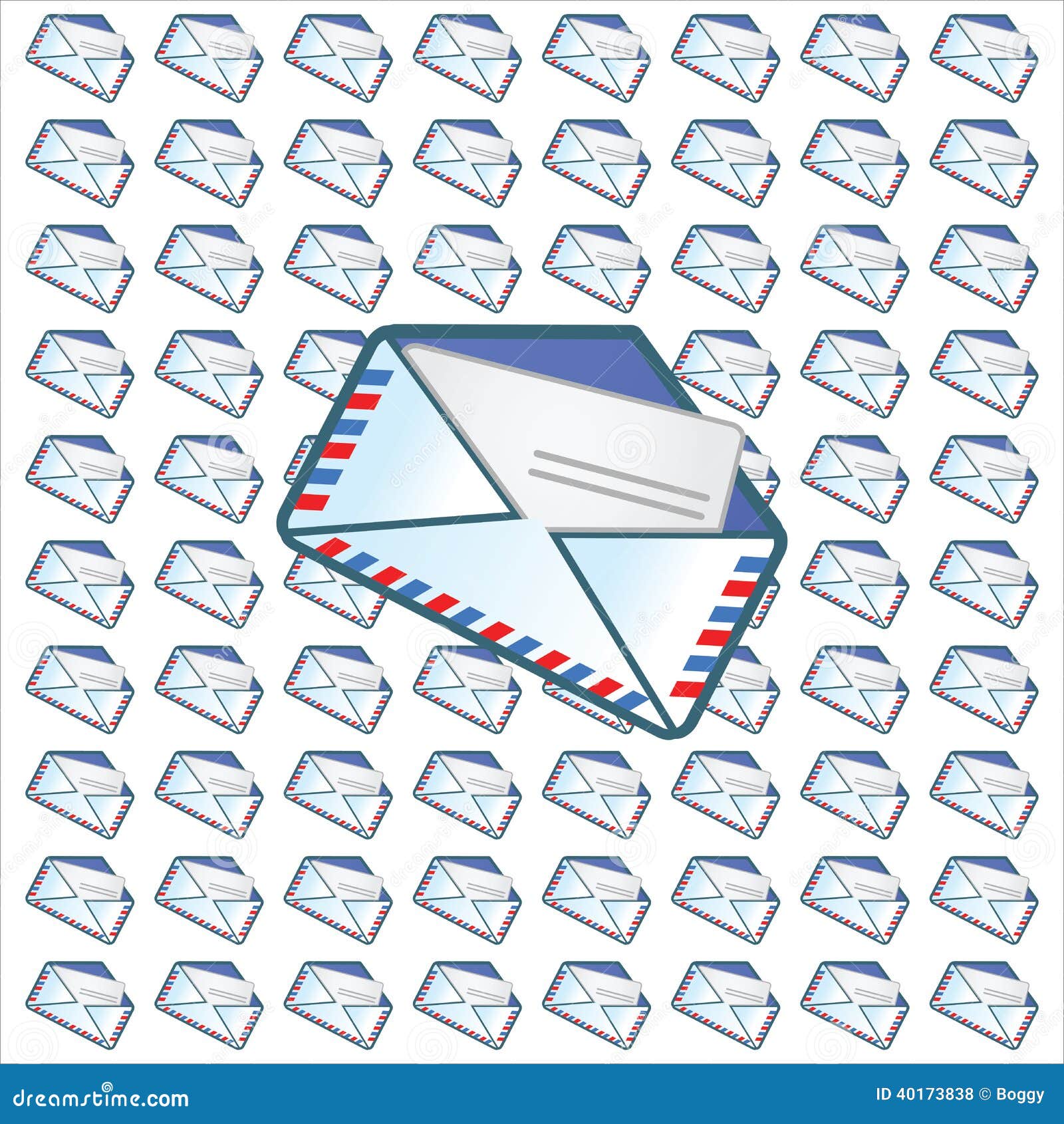 Mail symbol stock vector. Illustration of envelope, element - 40173838