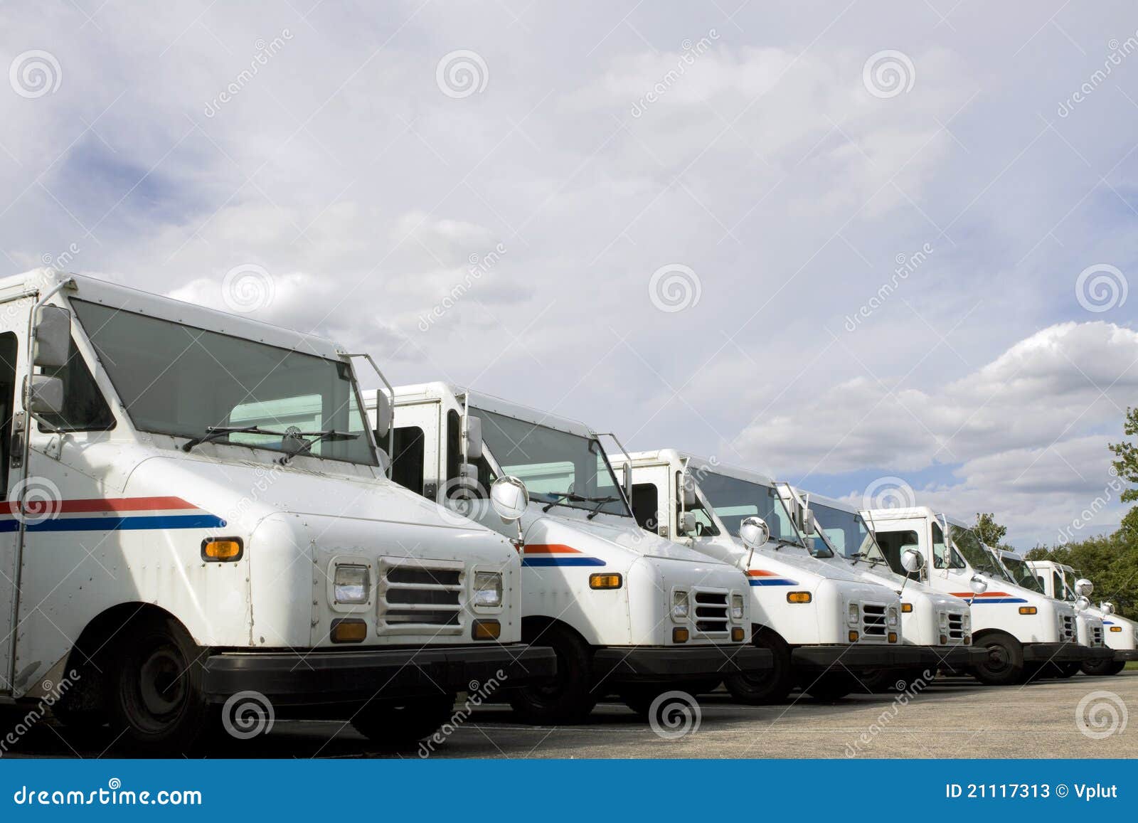 Mail Trucks editorial stock photo. Image of deliver, vehicle - 21117313