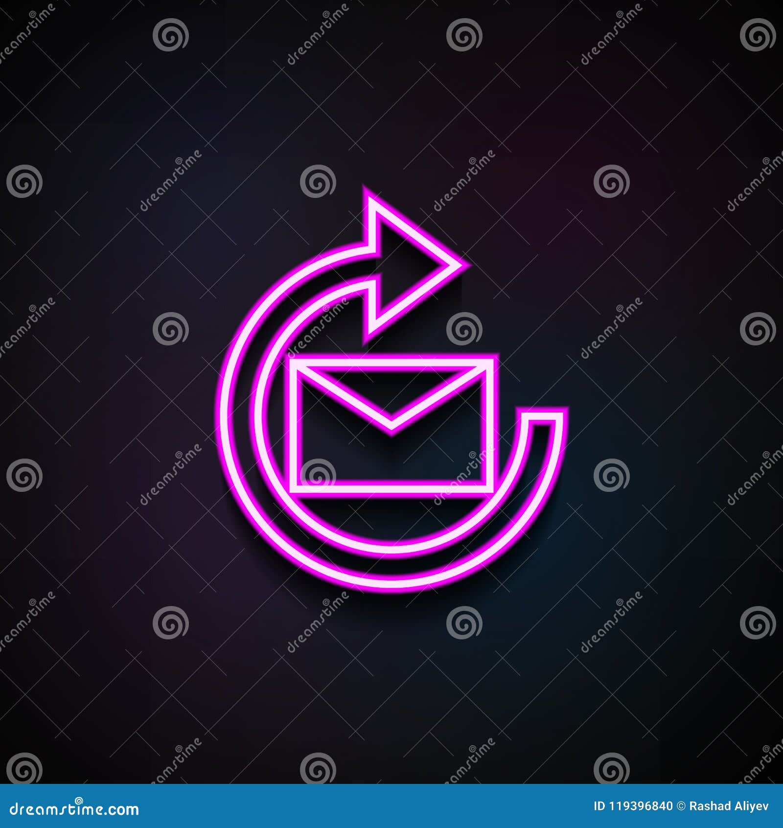 Mail Update Sign Icon. Element of Minimalistic Icons for Mobile Concept ...