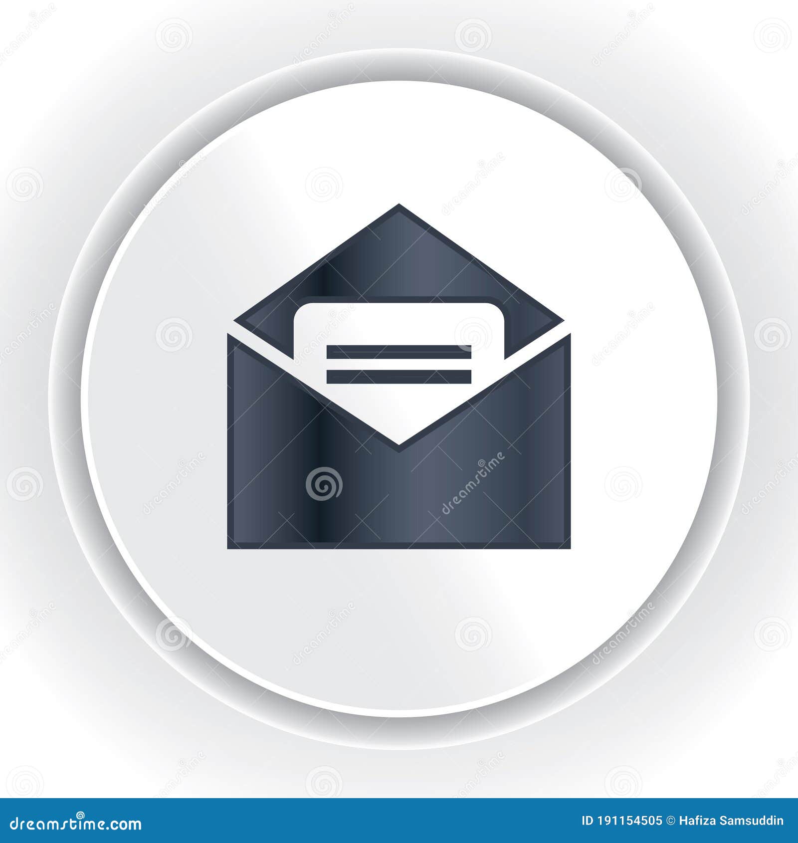 Mail. Vector Illustration Decorative Design Stock Vector - Illustration ...