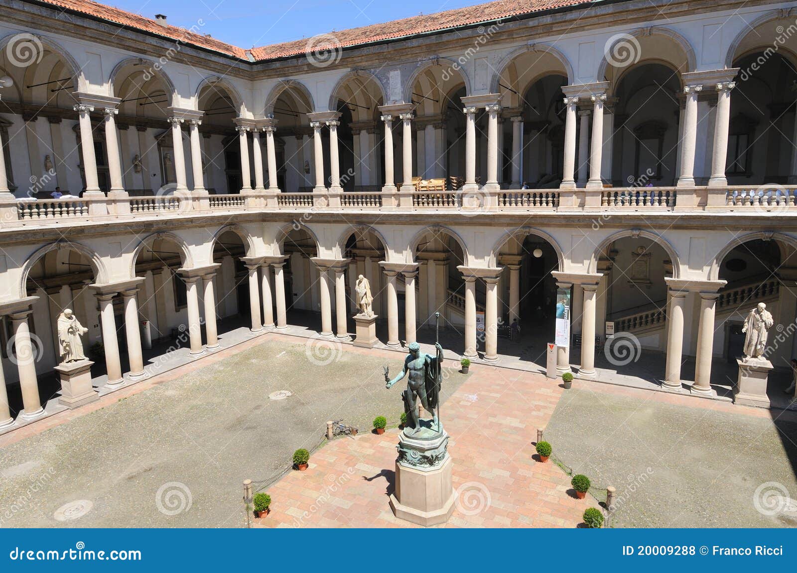 Mailand - Pinacoteca Di Brera - Museum Redaktionelles Stockfoto - Bild ...