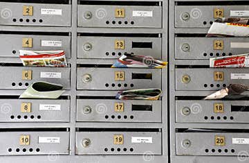 Mailbox advertising editorial photography. Image of residential - 25144867