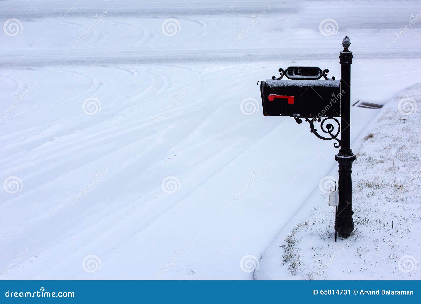 MAilbox stock image. Image of cold, nature, postal, winter - 65814701