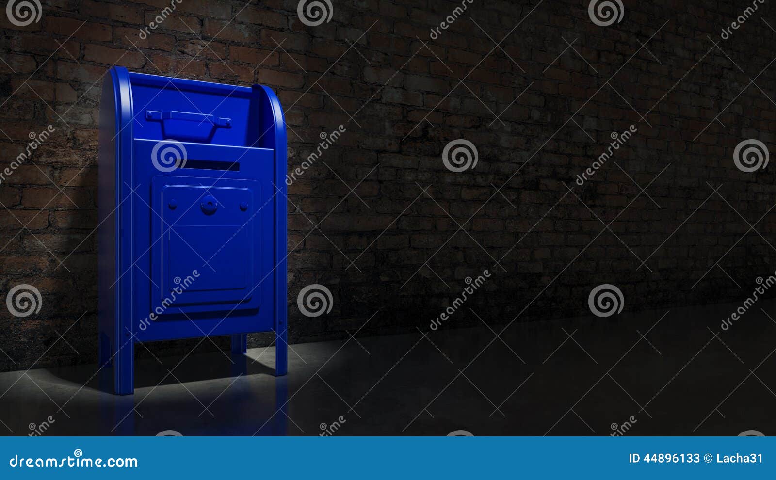 Mailbox dropbox stock illustration. Illustration of mailbox - 44896133