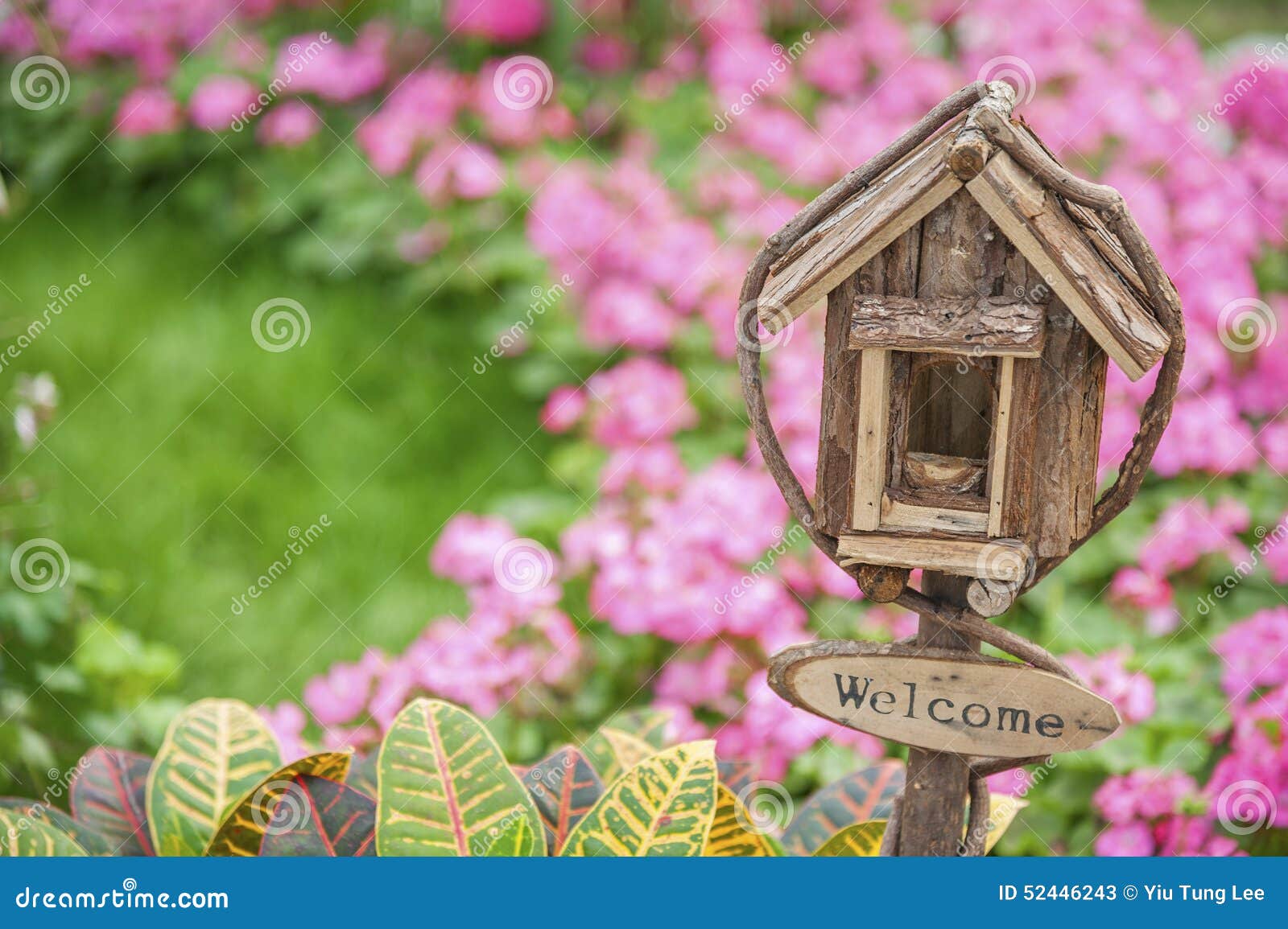 Mailbox in garden stock image. Image of garden, natural - 52446243