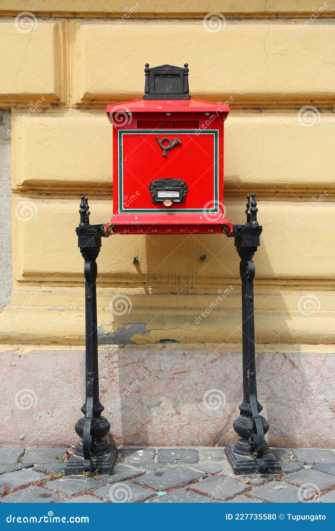 Mailbox of Hungarian Post editorial image. Image of mailbox - 227735580
