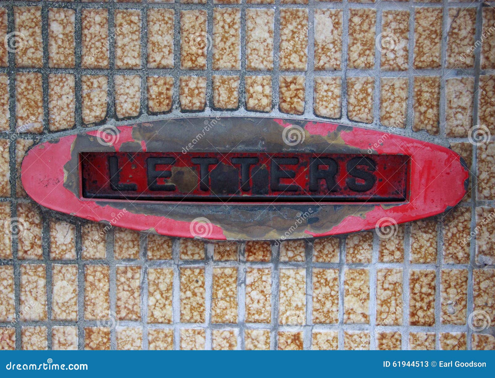 Mailbox Inbox for Incoming Mail Delivery Stock Image - Image of ...