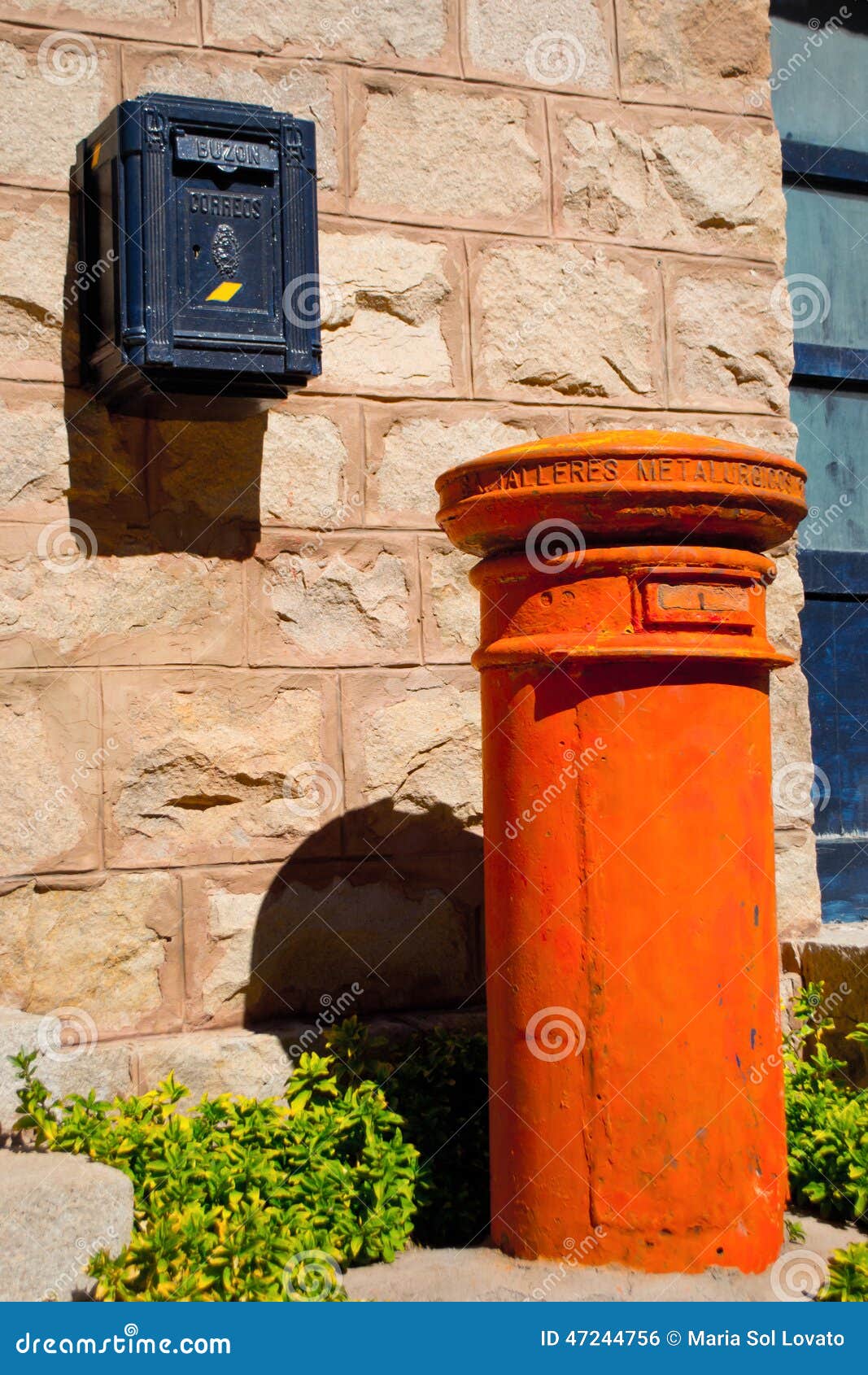 Mailbox letters editorial photo. Image of mailbox, argentina - 47244756