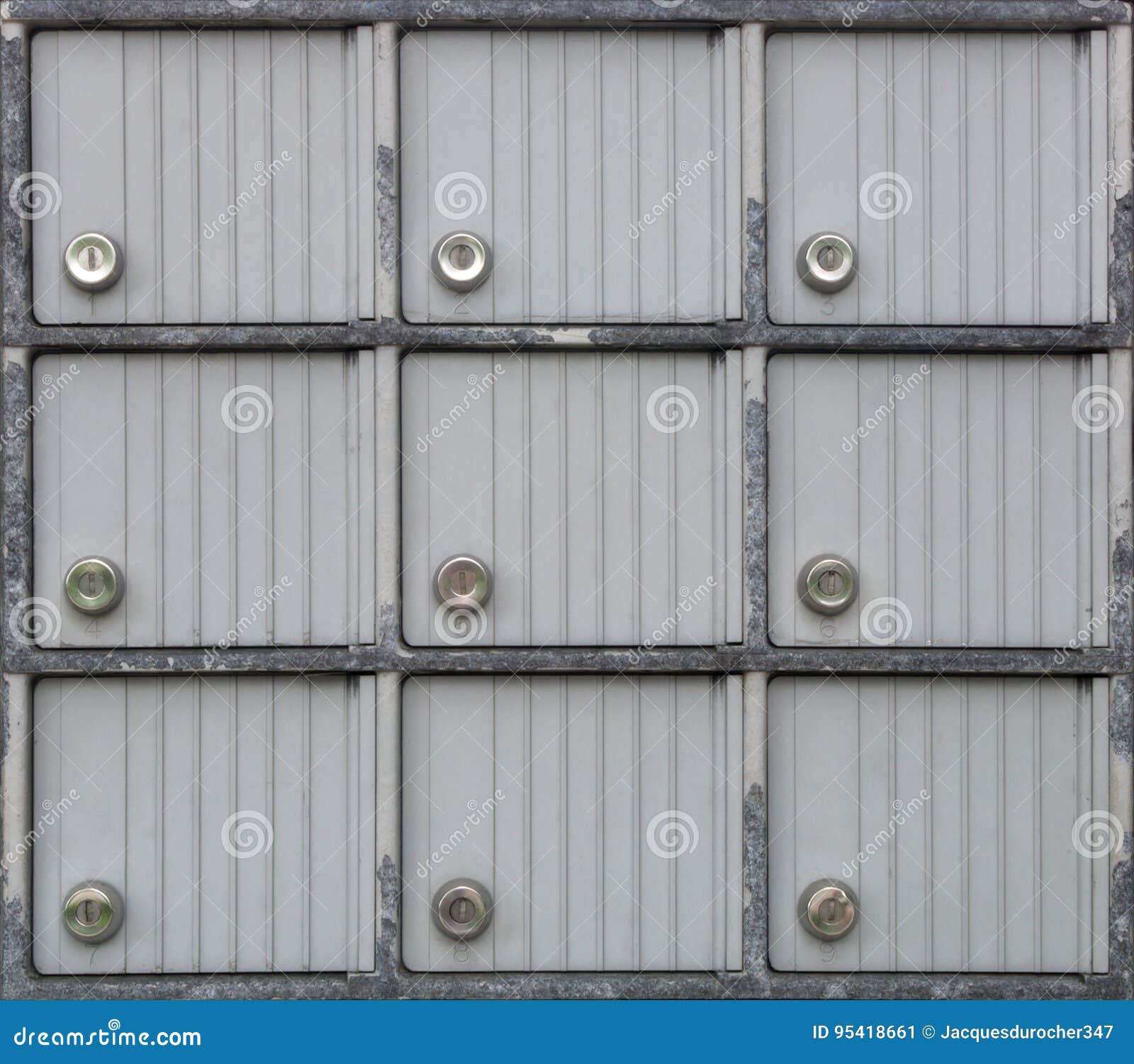 Mailbox Locker Royalty-Free Stock Image | CartoonDealer.com #20536690