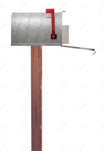 Mailbox side view stock image. Image of arive, letter - 1584253
