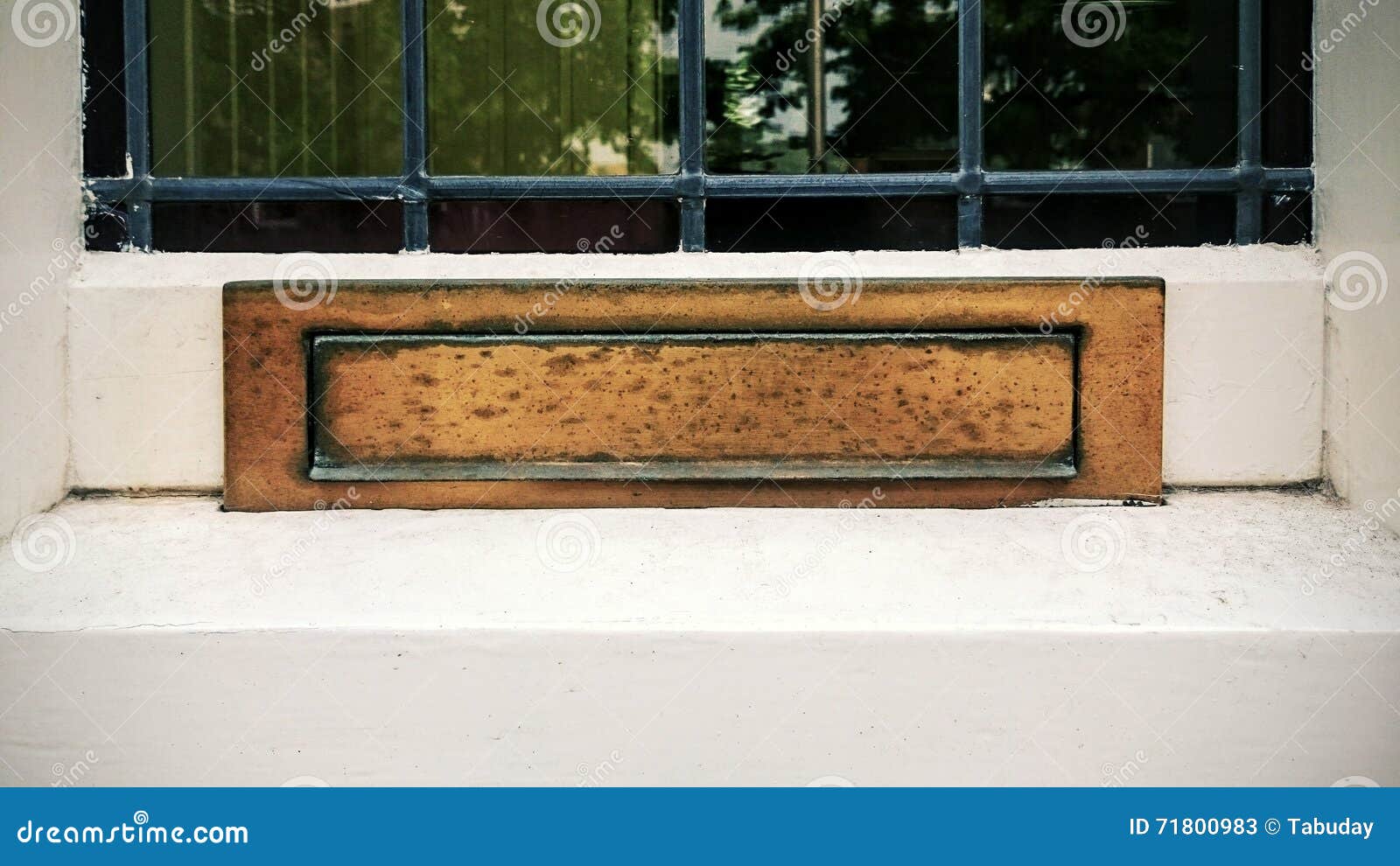 Mailbox slot stock image. Image of architecture, detail - 71800983