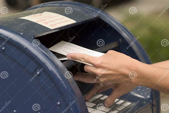 Mailing envelope stock photo. Image of mailing, hand, mail - 392224