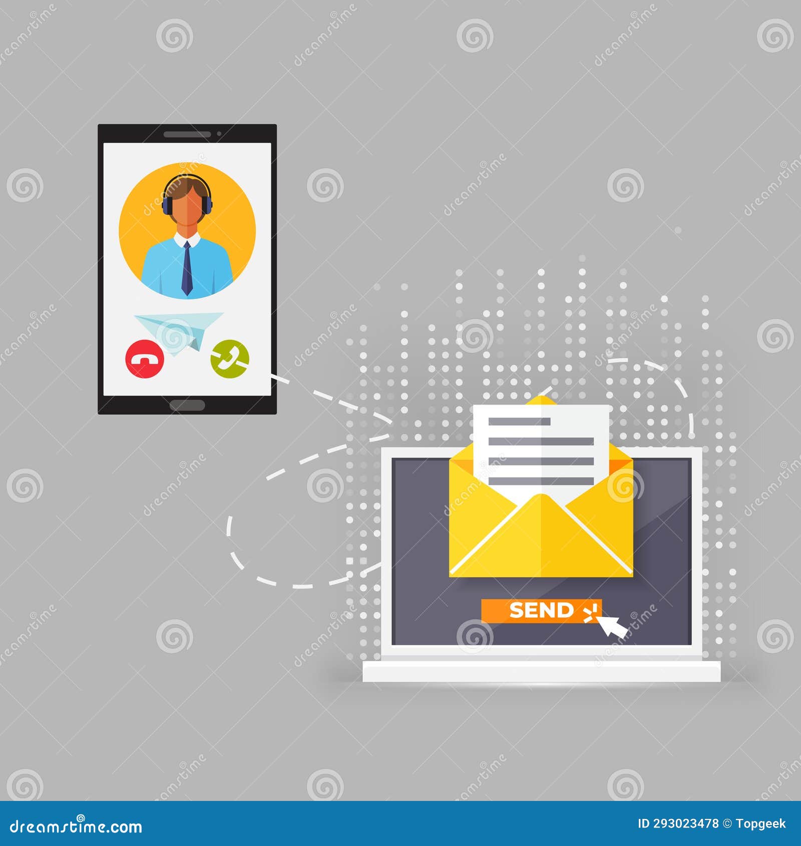 Caller Id Software App Icon. Generative AI. Royalty-Free Stock ...
