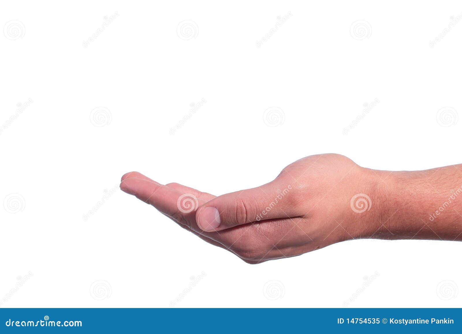 Main image stock. Image du partie, souci, clou, prise - 14754535