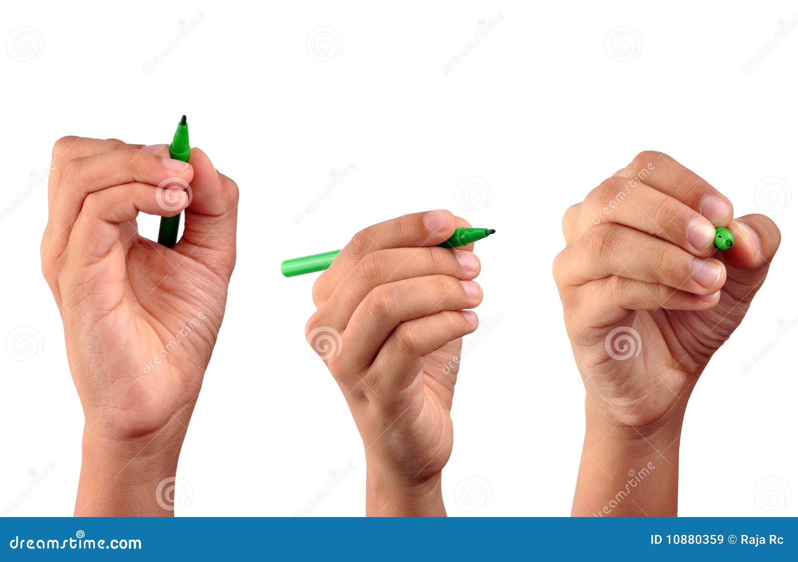 Main Avec Le Crayon Lecteur - Chemin Image stock - Image du humain ...