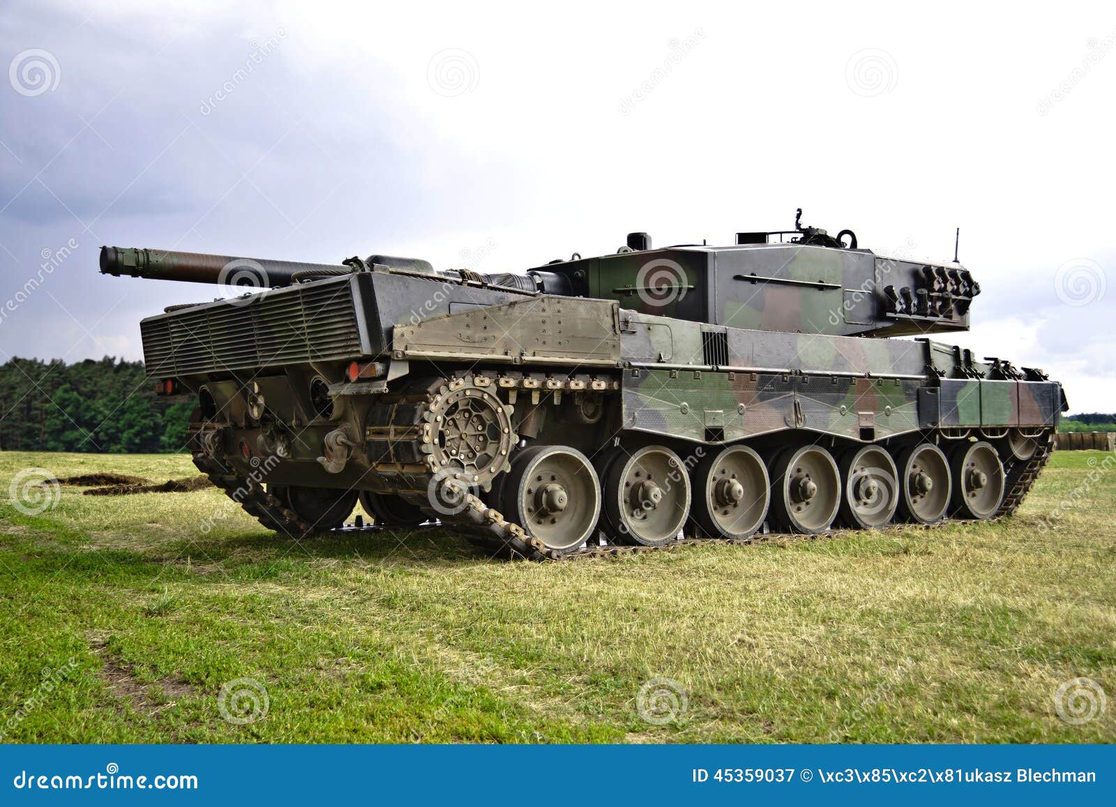 Main Battle Tank - Leopard stock image. Image of german - 45359037
