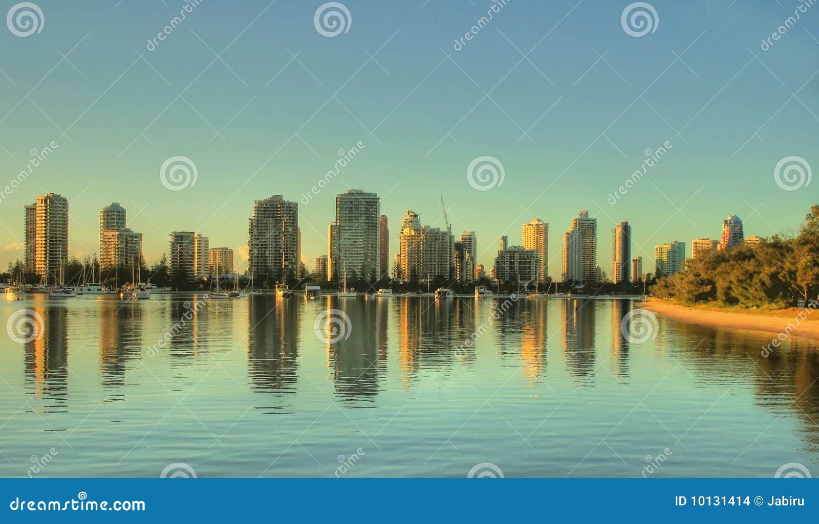 Main Beach Gold Coast Australia Stock Photo - Image of light, coast ...
