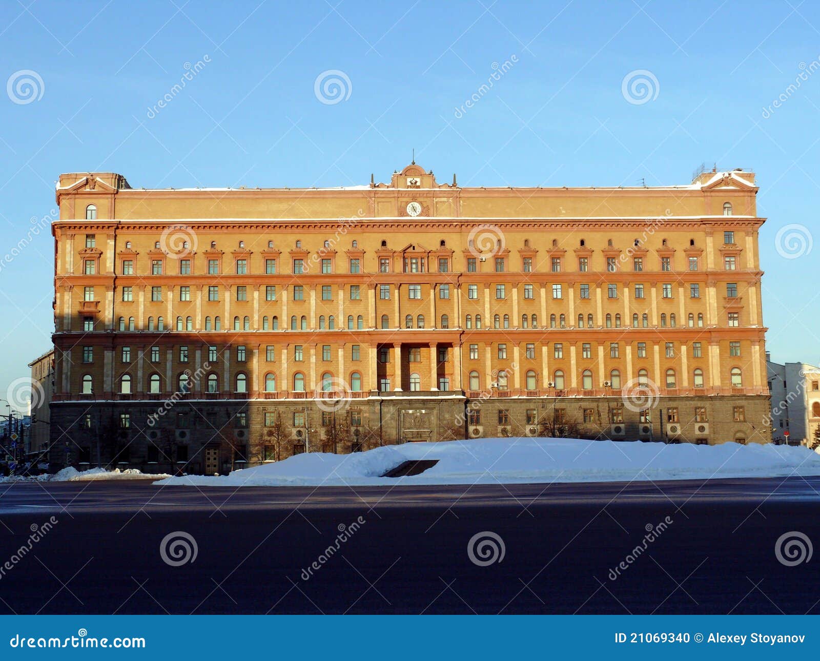 Main Building of Federal Service of Security (FSB) Stock Photo - Image ...