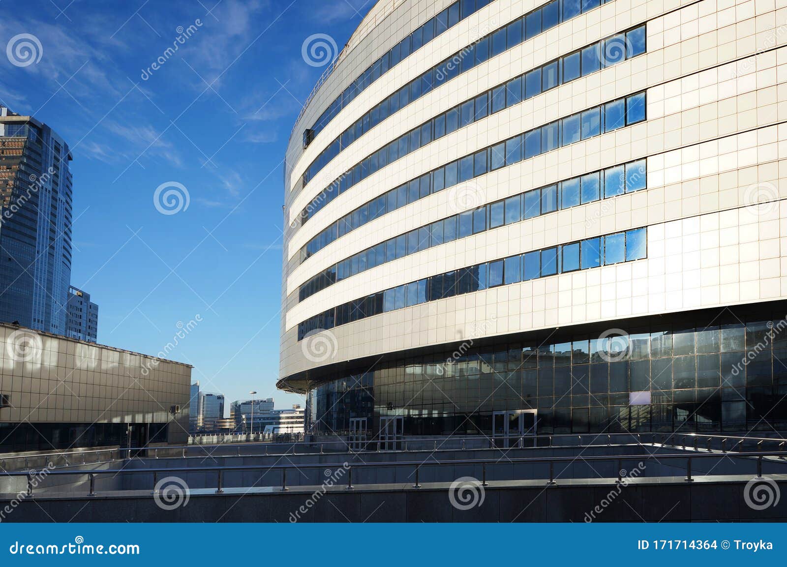 The Main Building of Minsk Arena Sport Complex., Belarus Editorial ...