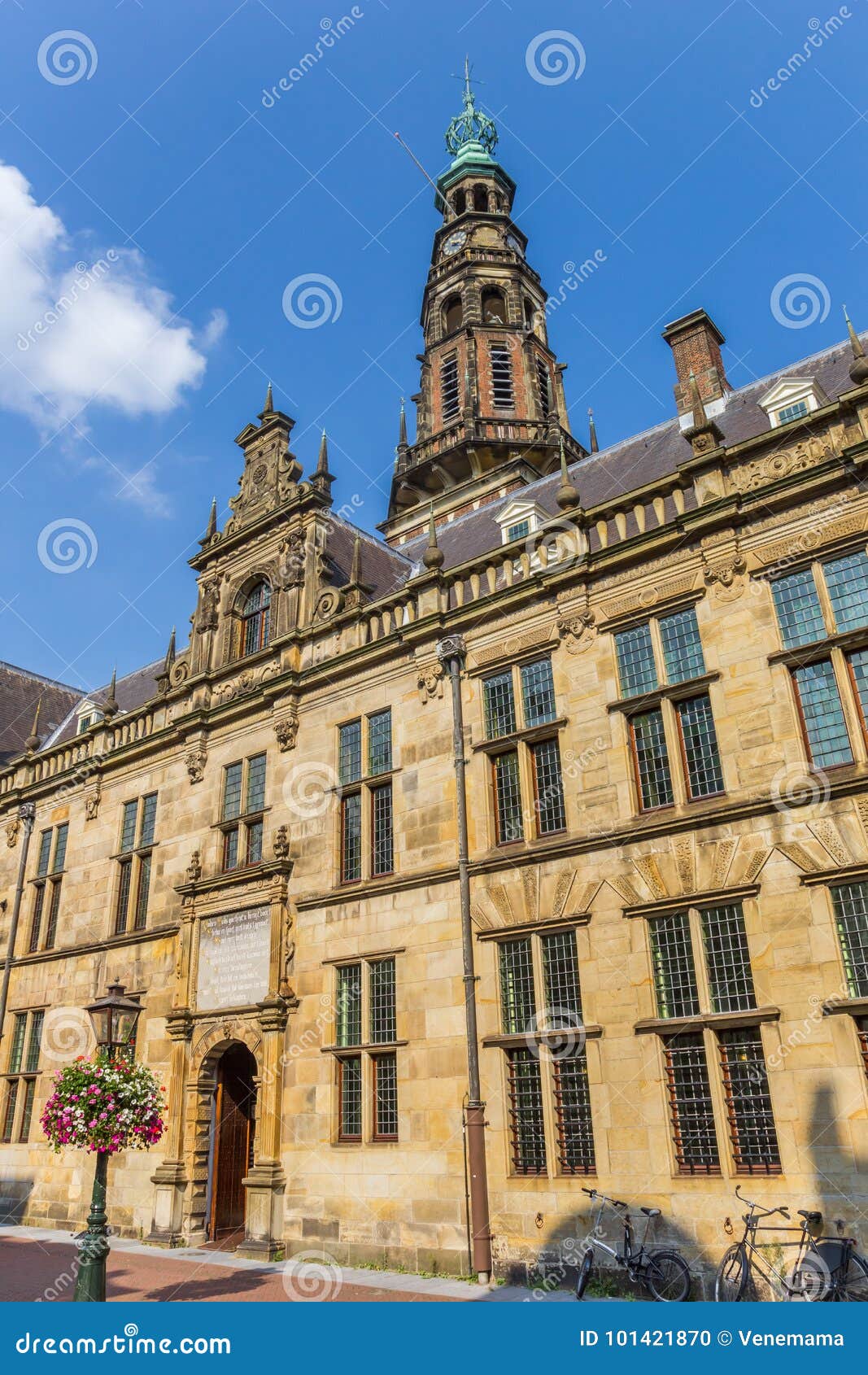 Main Building of the University of Leiden Editorial Image - Image of ...