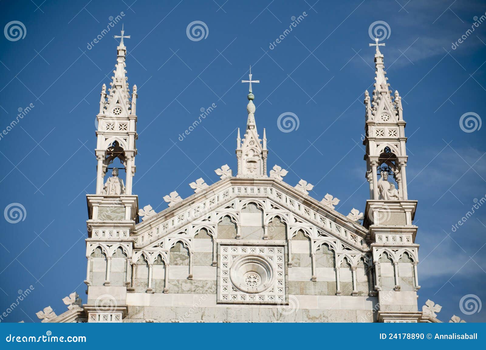 Main Cathedral in Monza Italy Stock Photo - Image of sacred, beautiful ...