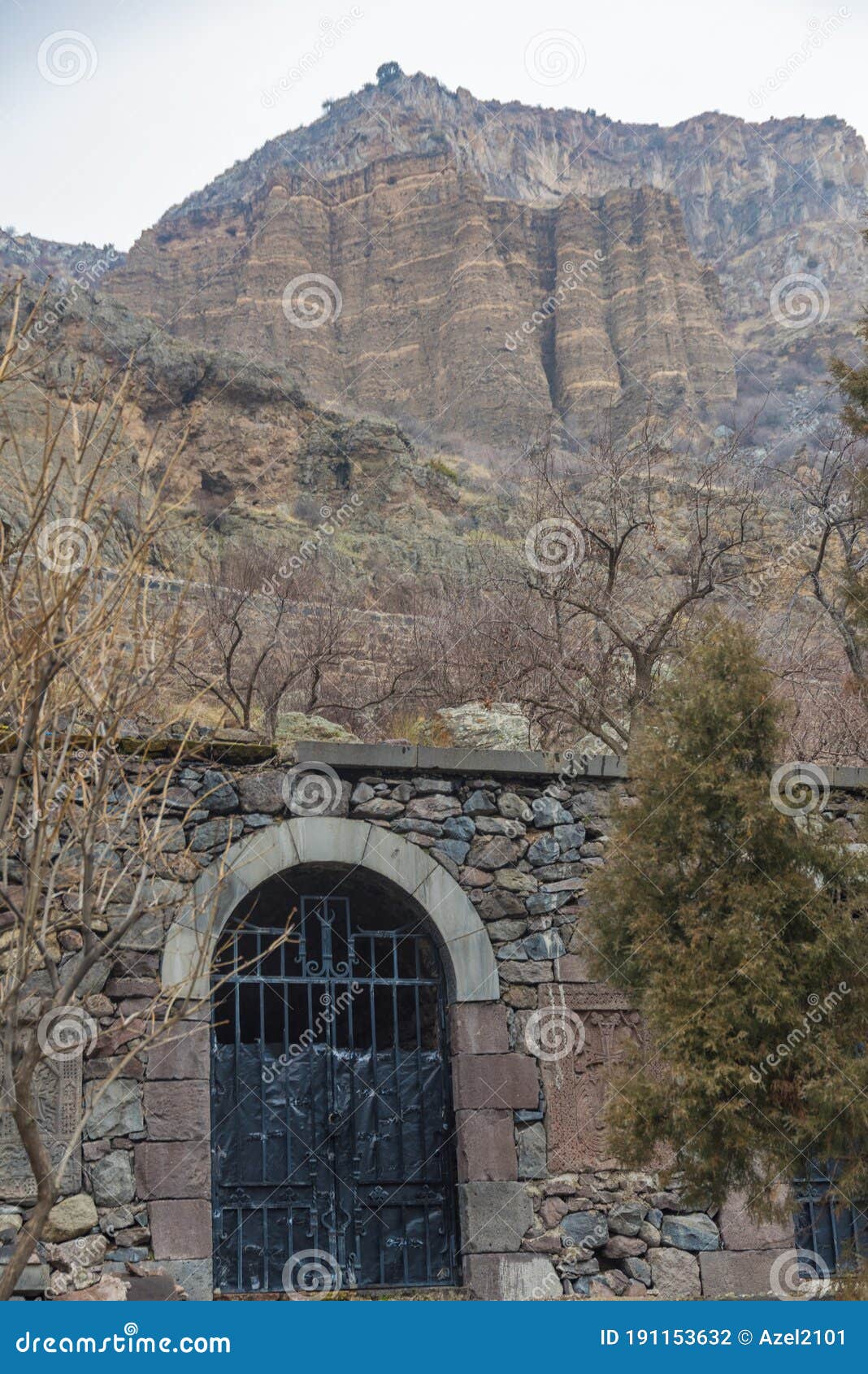 Architectural Ruins at Geghard Monastery Armenia Stock Photo - Image of ...