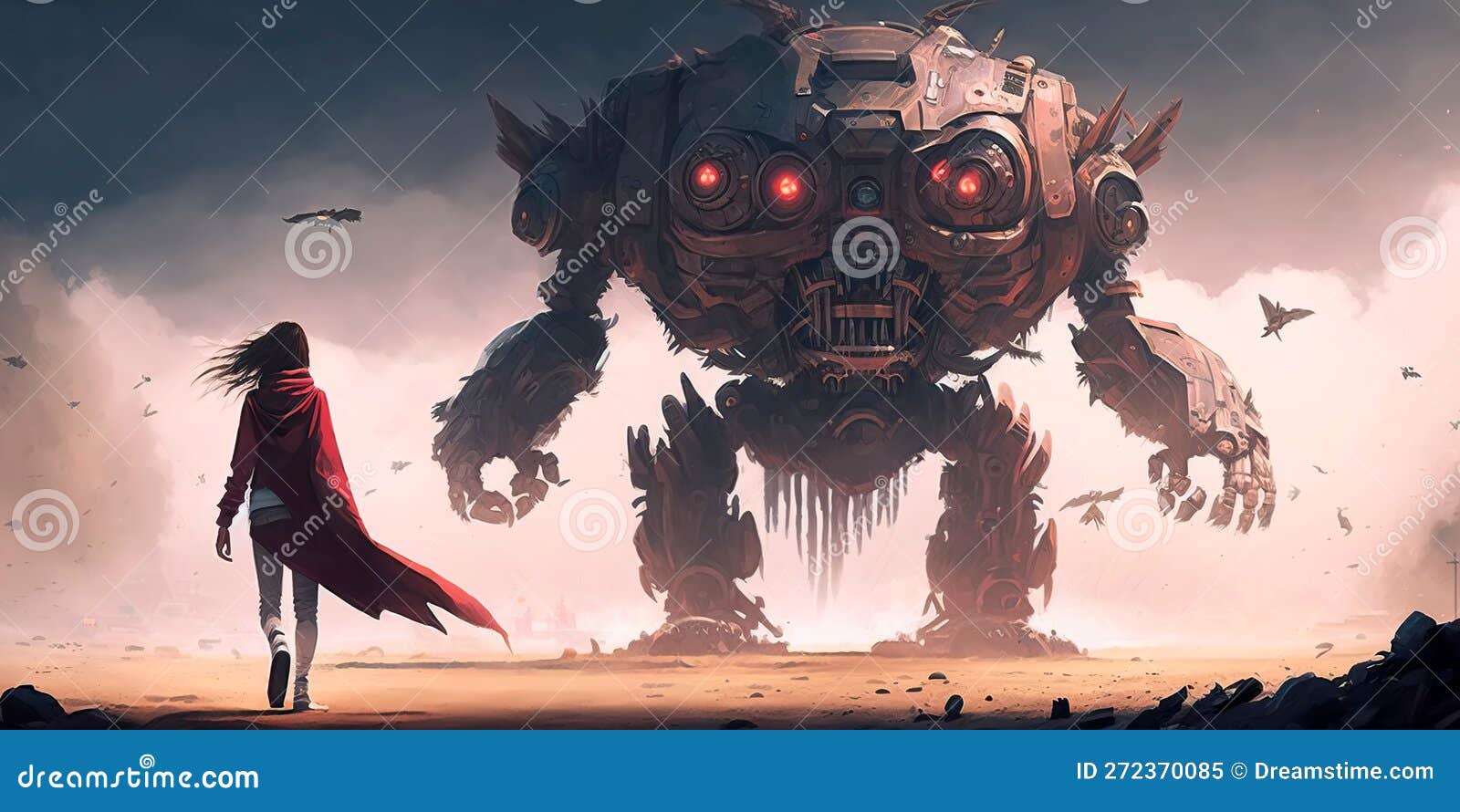 Main Character in the Distant Future, Who is Fighting an Evil that ...