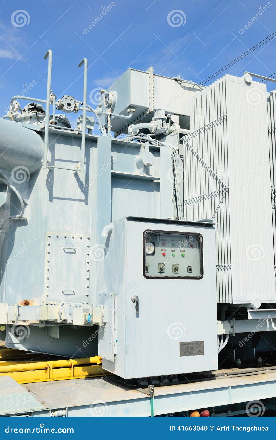 Main Circuit Breaker in Factory Stock Photo - Image of electricity ...