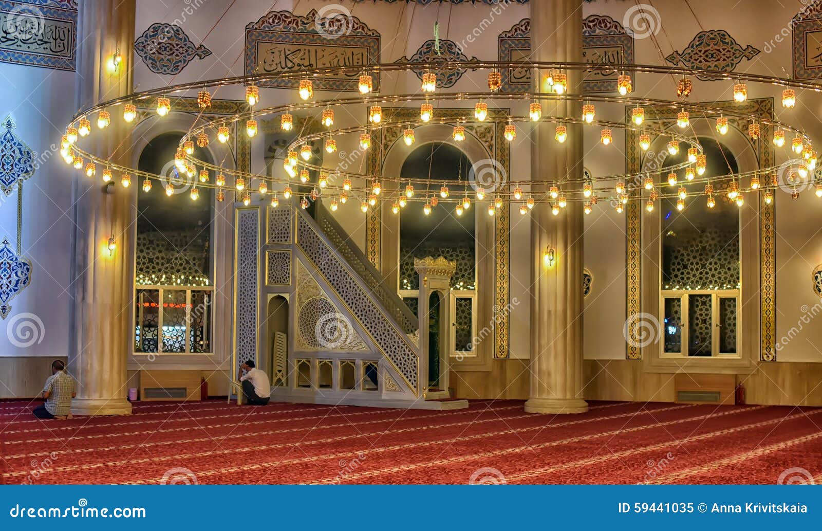 The main city mosque editorial image. Image of heritage - 59441035