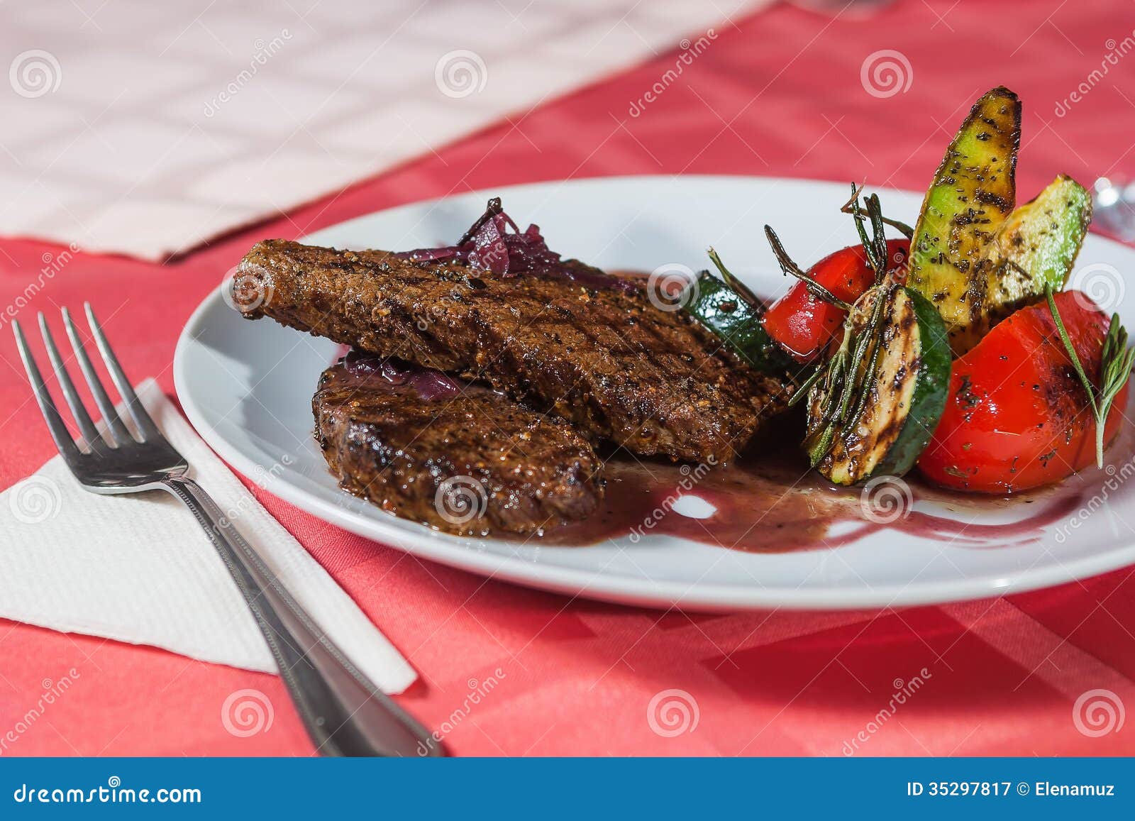 Main course stock image. Image of closeup, appetizing - 35297817