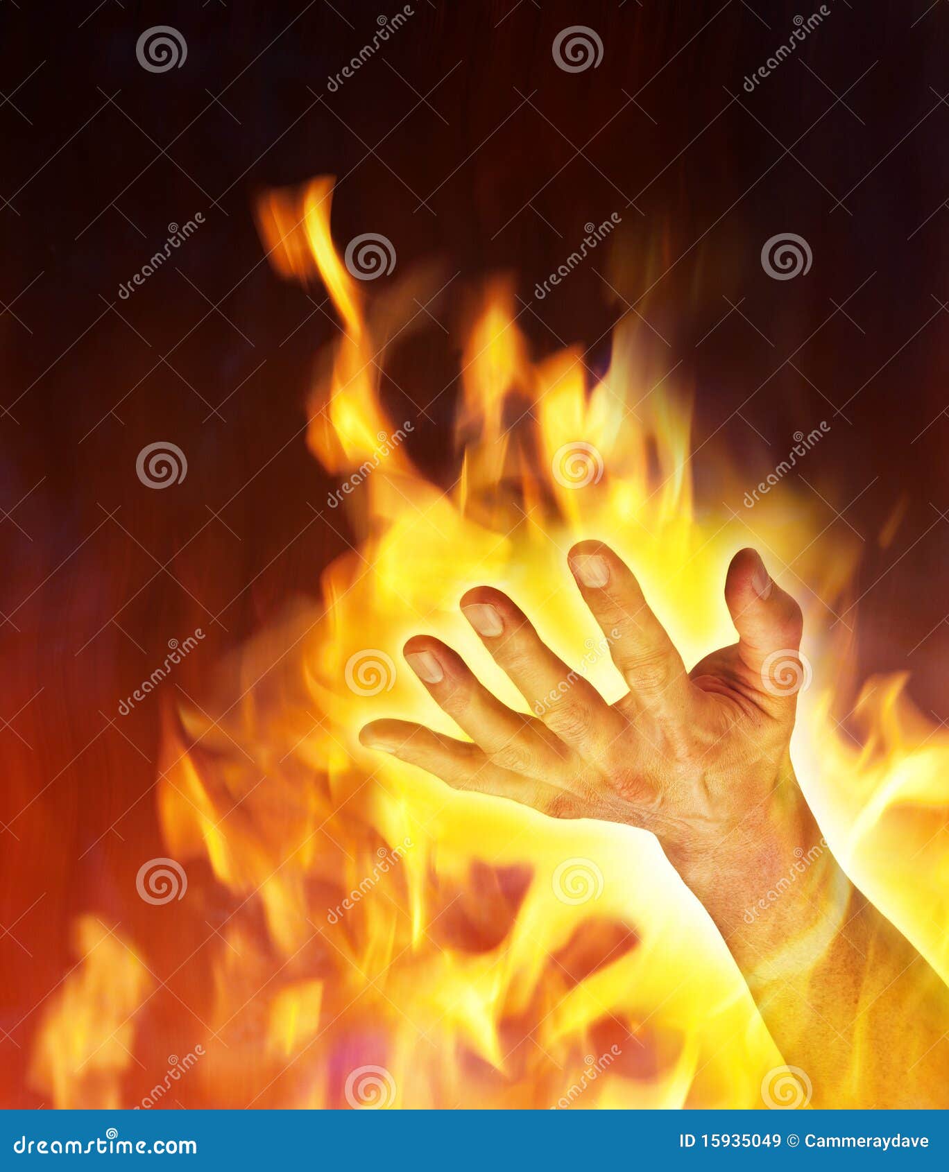 Main De Diable Dans L'enfer Image stock - Image du désir, ardemment ...
