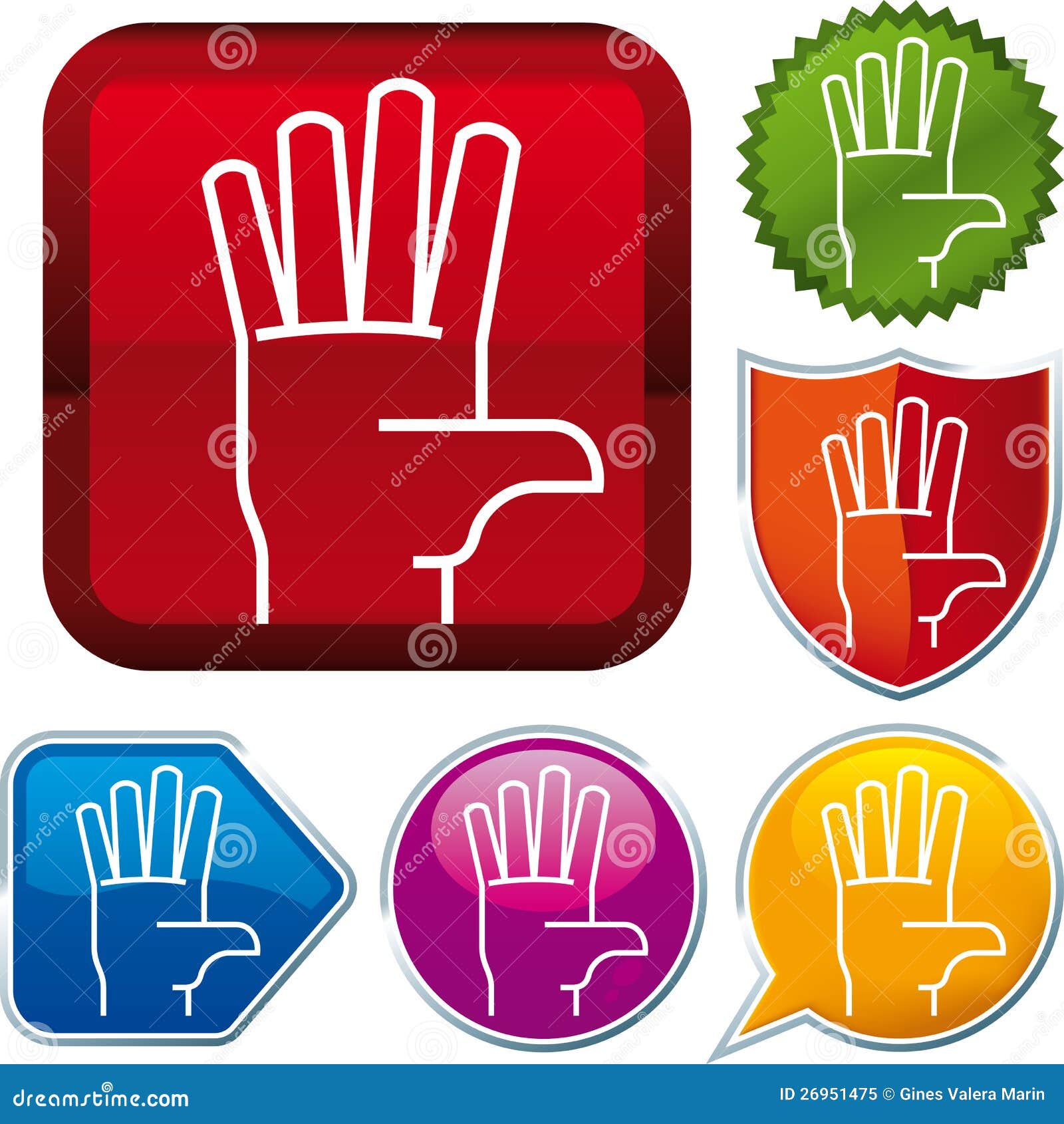 Main de graphisme illustration de vecteur. Illustration du géométrique ...