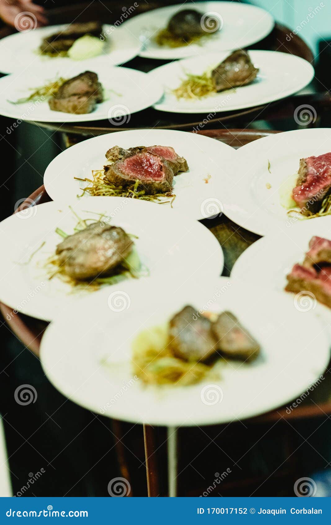 Main Dish Cooked with Meat and Garnish Stock Photo - Image of gourmet ...