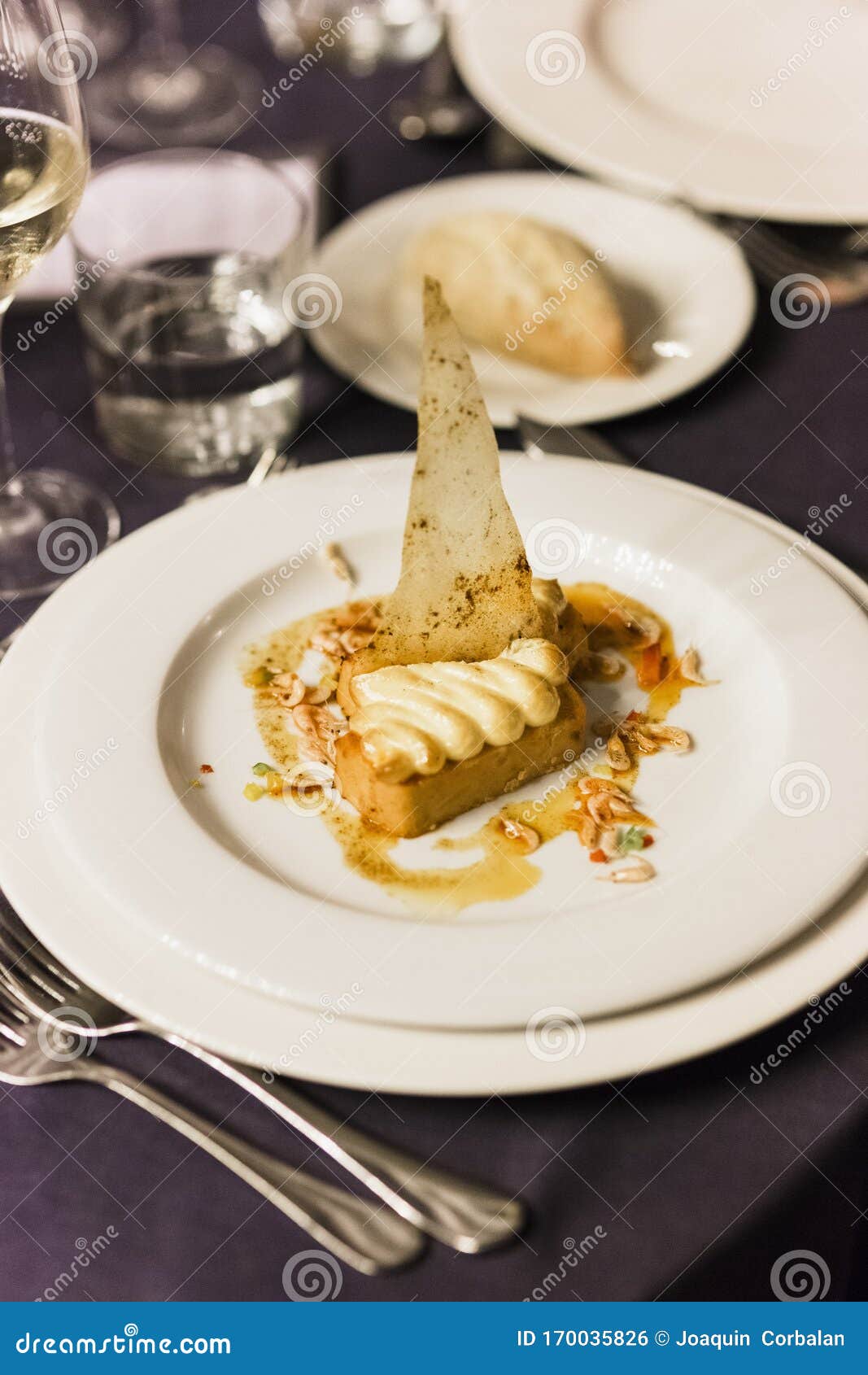 Main Dish during an Event or Wedding Stock Photo - Image of meal ...